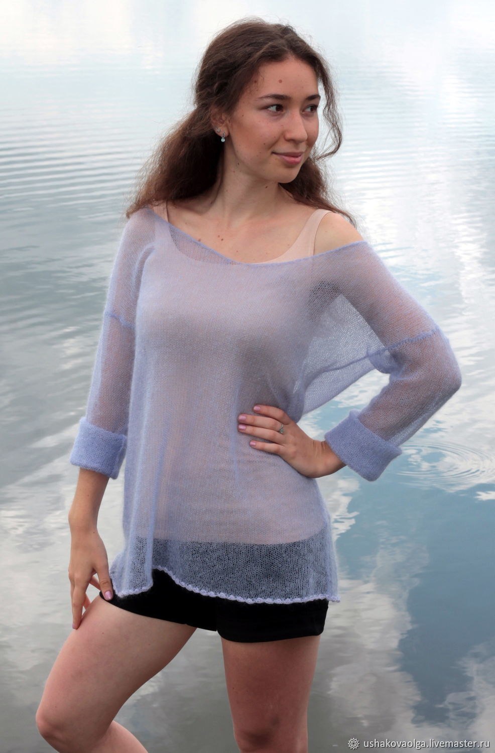 Кофта паутинка спицами - красивые фото и картинки profashion.top
