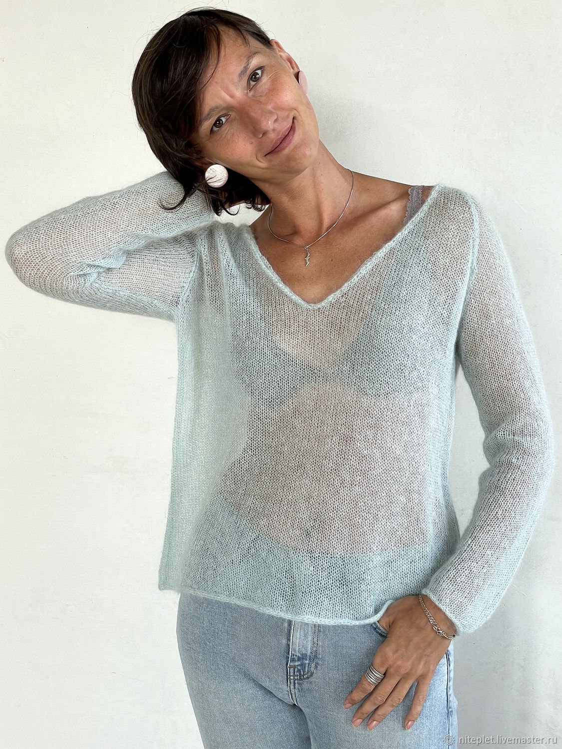 Кофта паутинка спицами - красивые фото и картинки profashion.top